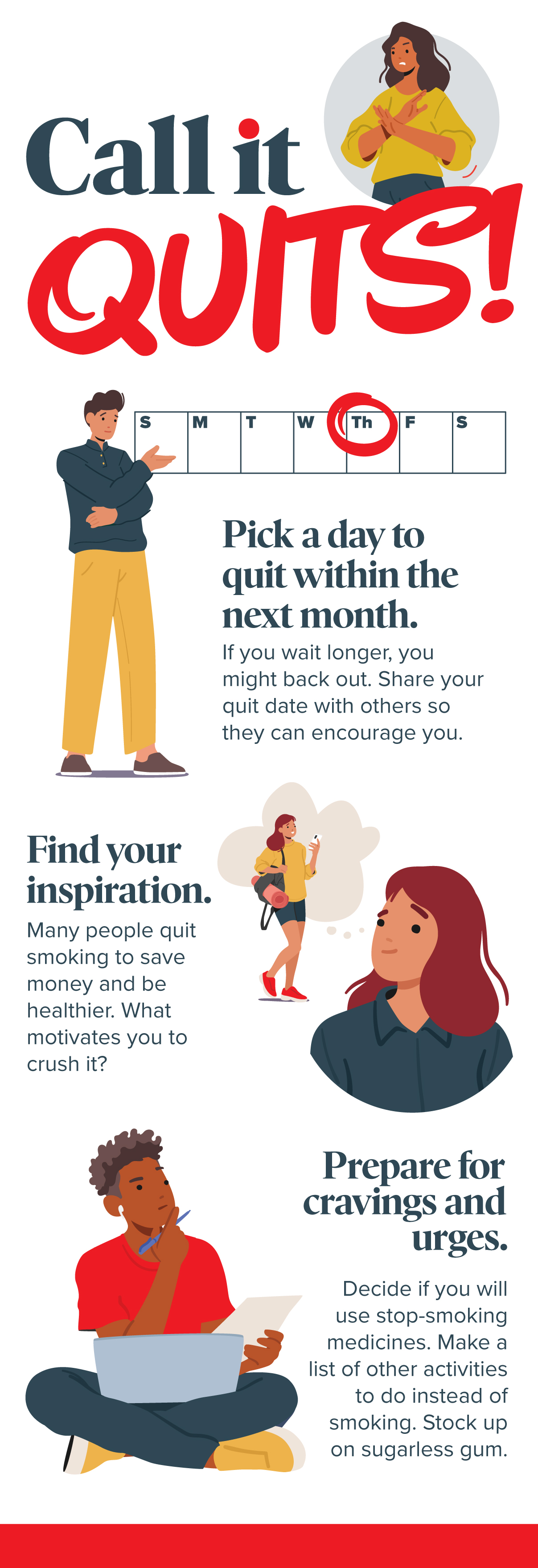 3 key steps in a stop-smoking plan | Kern Family Health Care